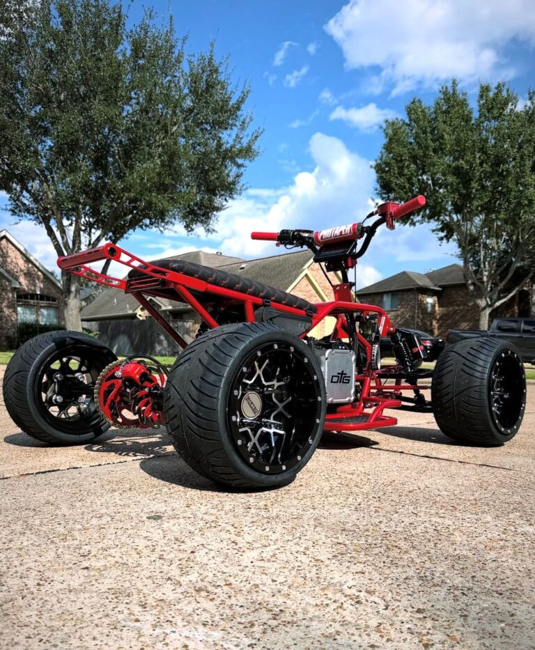 Ronster Red Electric Mini Quad: Power and Performance ...